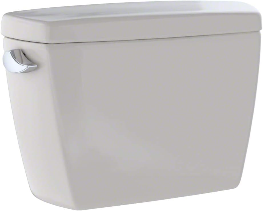 TOTO ST454E#01 Drake II Tank with E-Max Flushing System, Cotton White ...