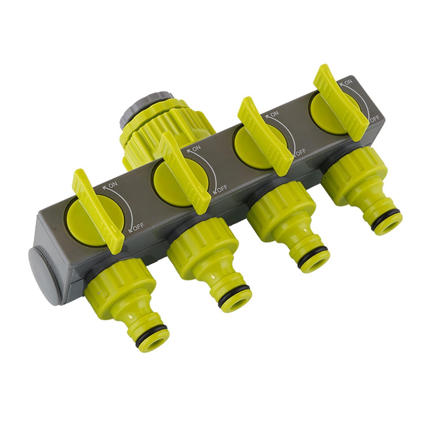 VReder 4 Way Water Distributor, Adjustable 4 Way Hose Spliter ...