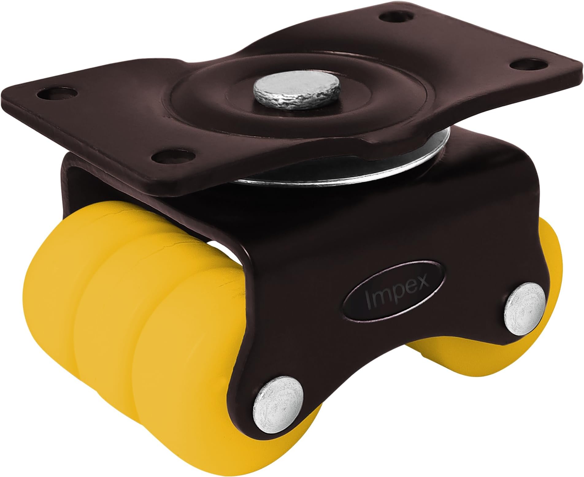 IMPEX Six Wheel Castor - Heavy Duty 400Kg Load Capacity REVOLVING Six ...