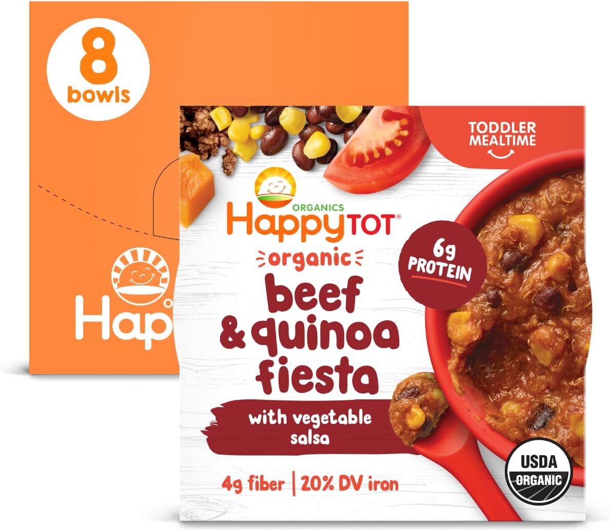 Amazon.com : Happy Tot Organics Super Morning Variety Pack, 4 Ounce ...