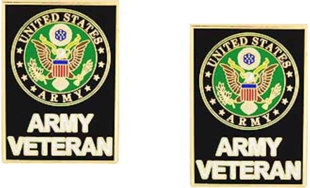 Amazon.com: MilitaryBest US Army Veteran Lapel Pin 2 Pack : Clothing ...