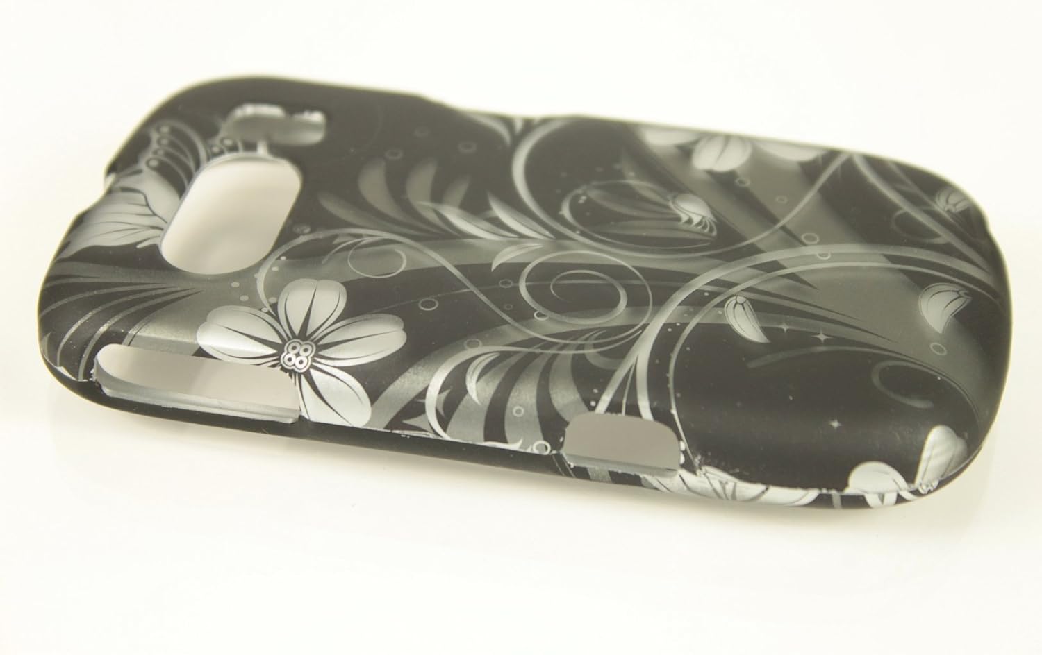 Amazon.com: ZTE Aspect F555 Hard Case Cover for White Flower + EARPHONE ...