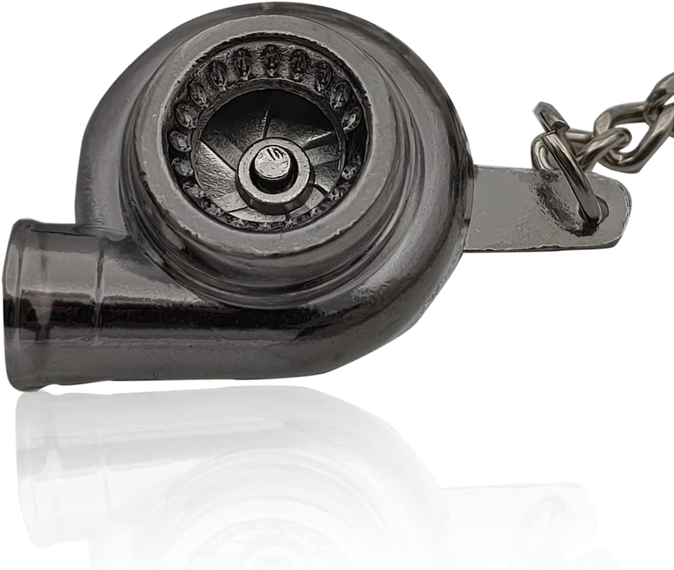 Amazon.com: Turbo Turbocharger Keychain- Key Chain Ring Spinning ...