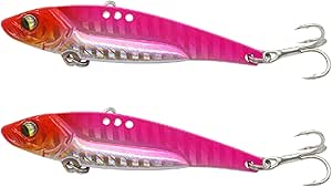 Amazon.com: PJFJFP Metal Vib Blade Bait 7G 14G 17G 20G Sinking Vibration Baits for Bass Pike ...