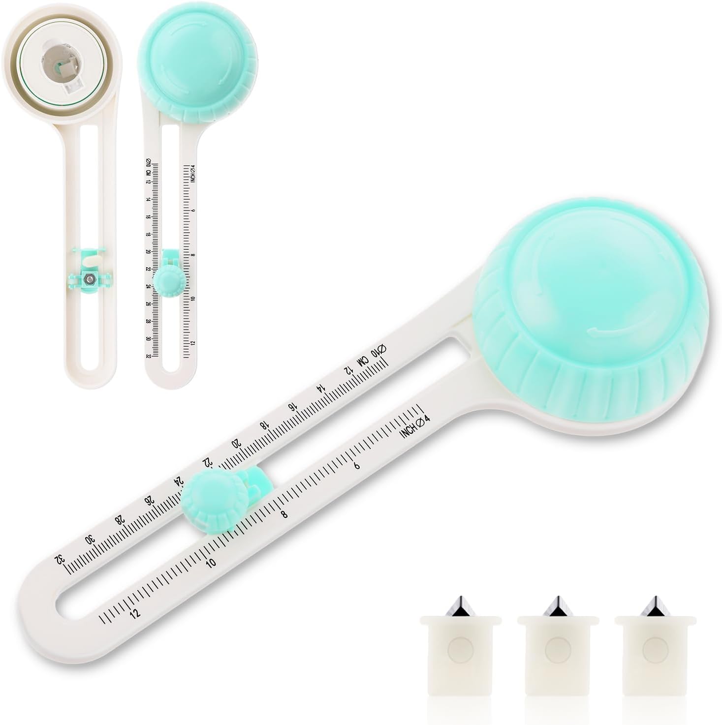 Amazon.com : Andibro Circle Cutter for Crafts, Adjustable Circle Paper ...