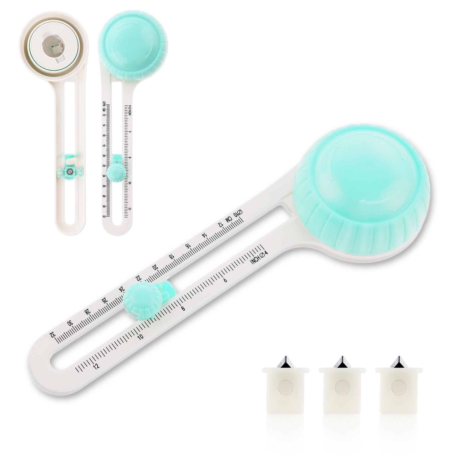 Amazon.com : Andibro Circle Cutter for Crafts, Adjustable Circle Paper ...