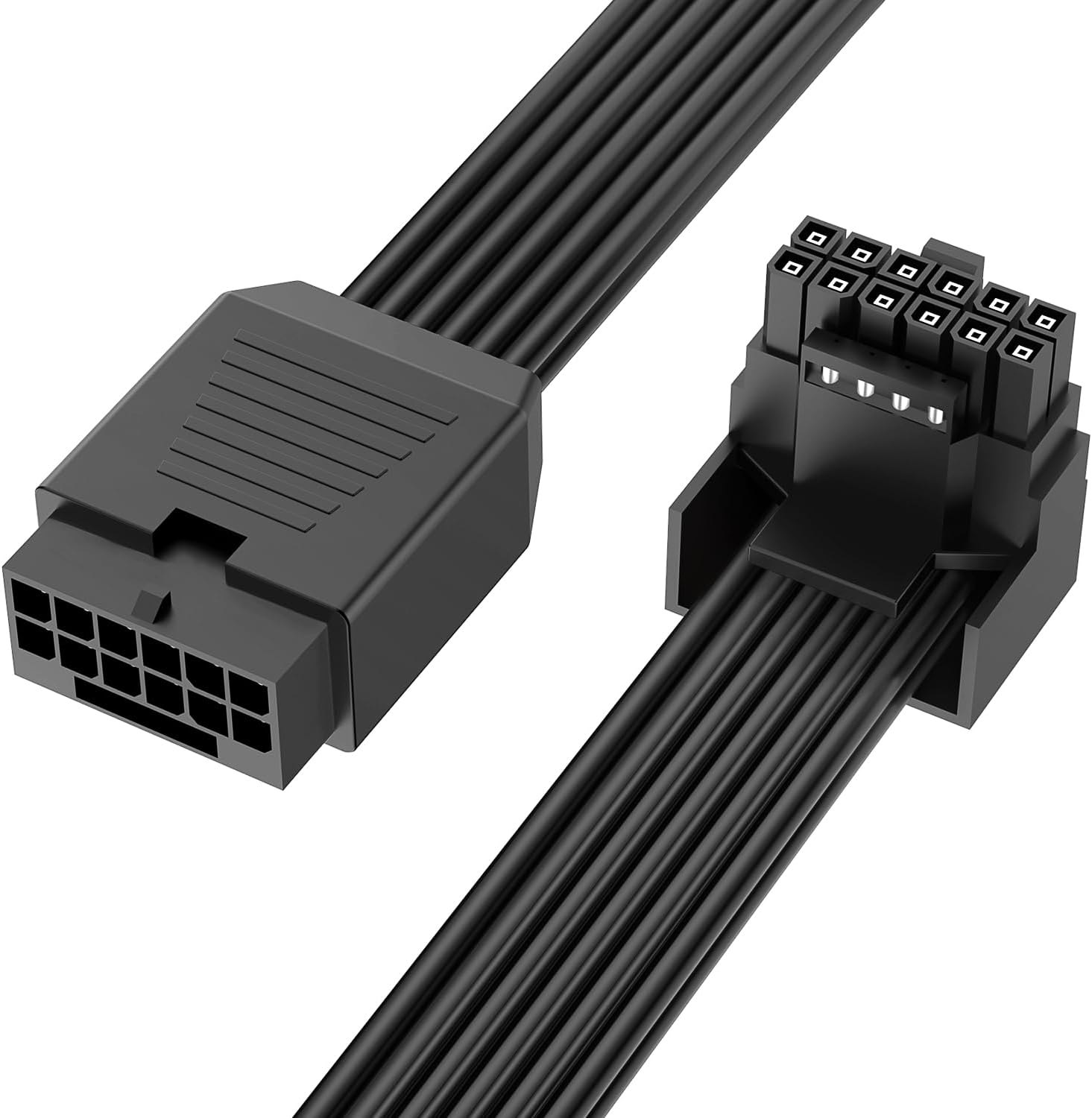 J&D Cavo di Estensione PCI-E 5.0, 30 cm Cavo di Prolunga PCI-E ad Angolo Retto a 16 Pin (12+4 ...