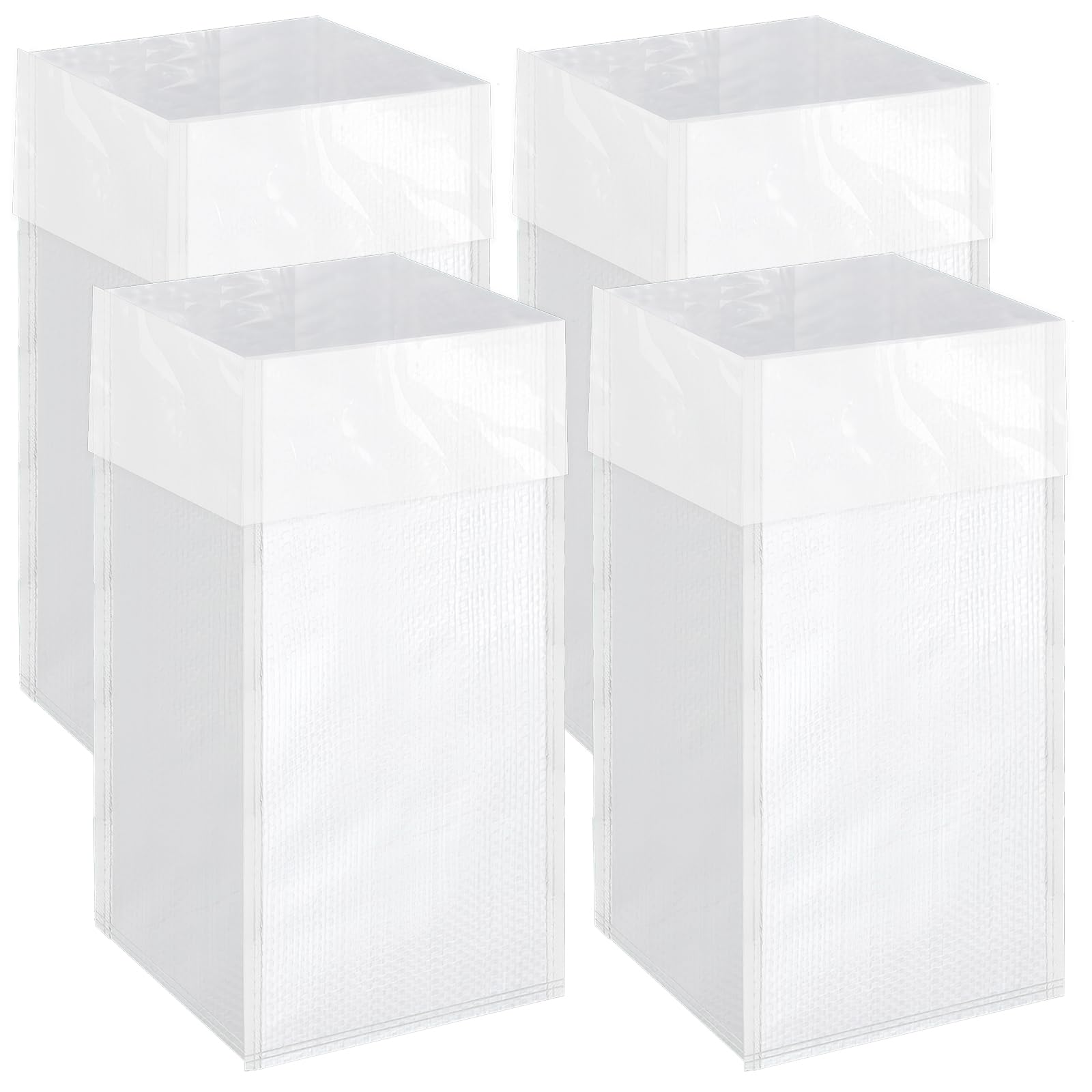 Amazon.com: YEXEXINM 4 Count 40 Gallon Disposable Trash Cans with ...