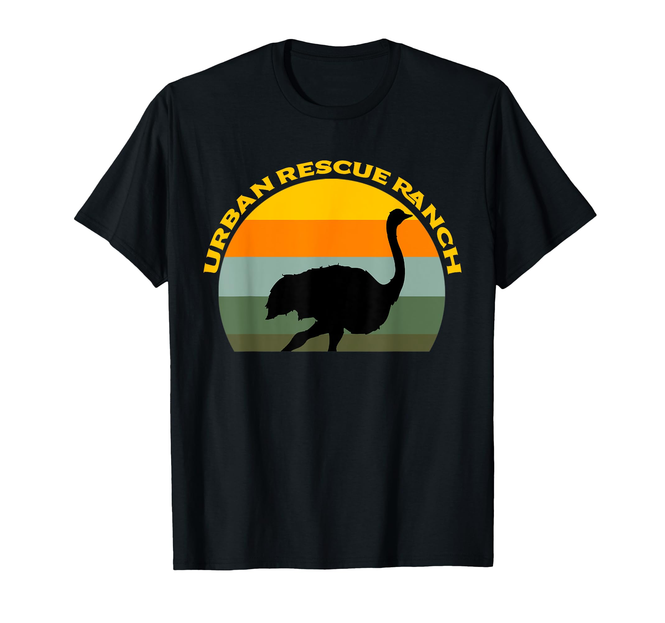 Amazon.com: The Urban Rescue Ranch - Protect Animals - animal Lover Tee ...