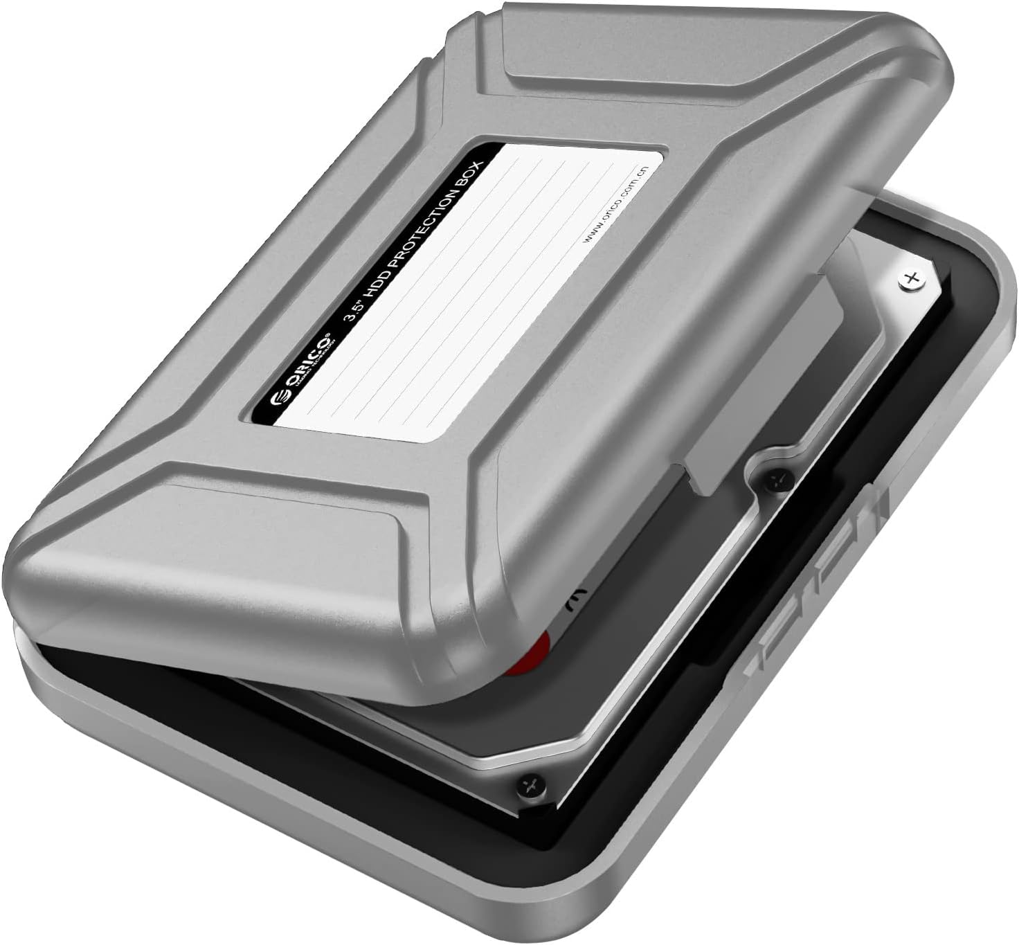 Amazon.com: ORICO Hard Drive Case 3.5 inch HDD Storage Protective Bag ...