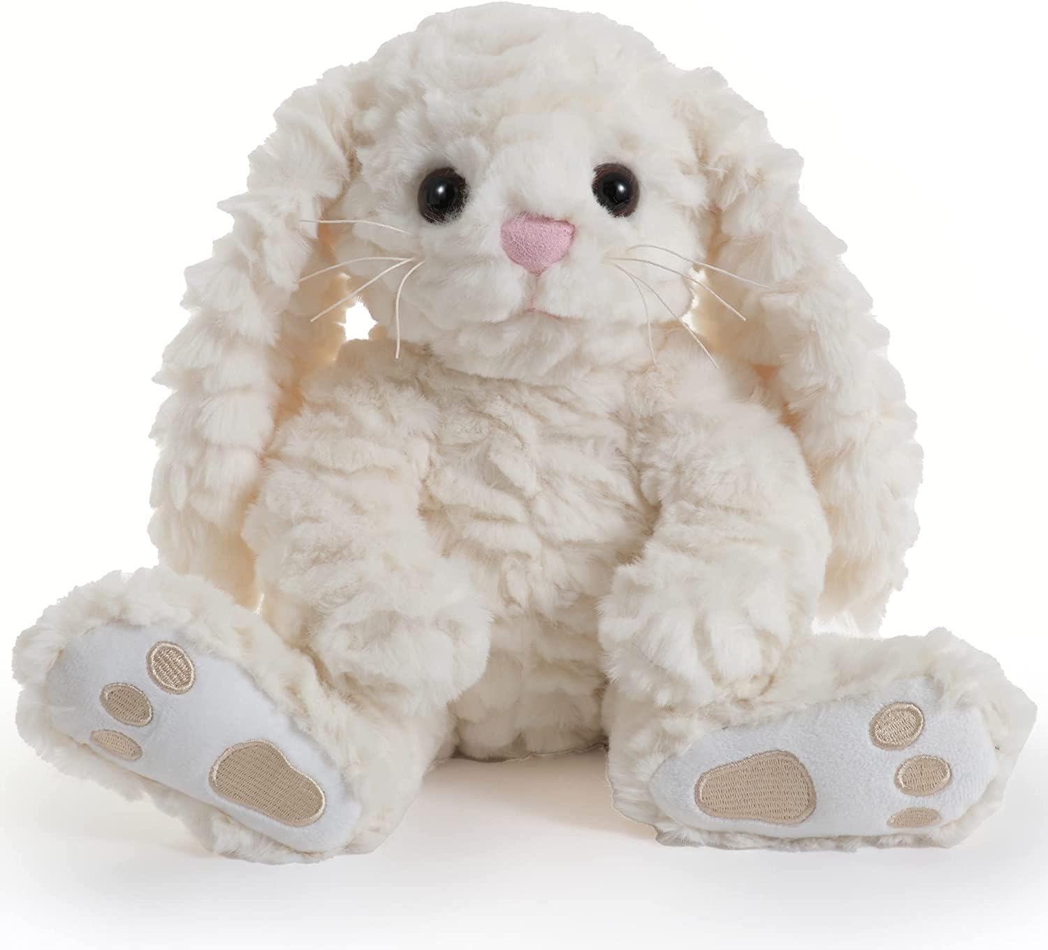 Amazon.com: Bearington Bunny Rabbit Stuffed Animal, Creamy, 10 inches ...