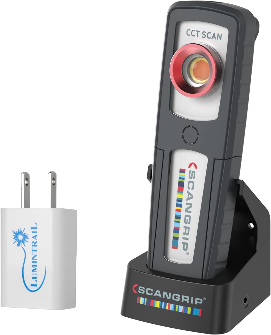 Scangrip Sunmatch 4 Work Light Rechargeable LED Light for Color Match and CCT SCAN Function ...