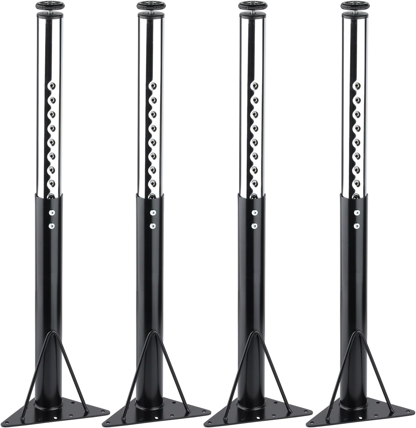 Amazon.com: KAZAKA Adjustable Table Legs, 20-30 inch for Activity ...