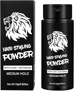 Matte Hair Powder, Dry Hair Root Powder, Quick Volume Boosting, Non ...