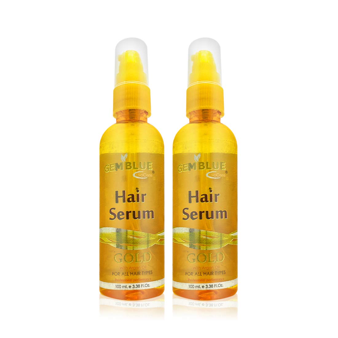 Buy GEMBLUE BioCare Hair Serum Gold 100ml Pack of 2 Online at Low ...