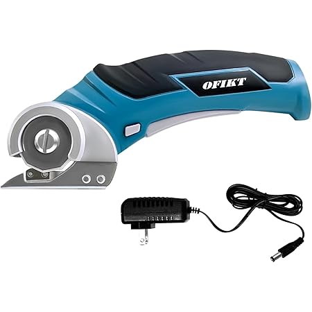 Amazon.com: Electric Scissors, Cordless, 4V Cardboard Cutter, Rotary ...