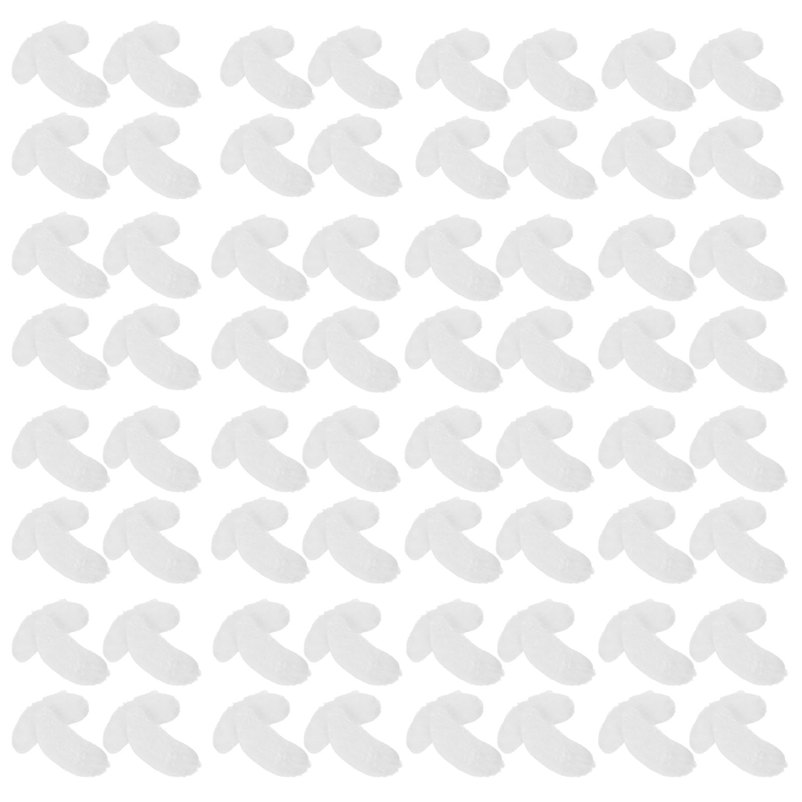 Amazon.com: LOGOFUN 16 Pairs of White Eyebrows Fake Beard Plush White ...