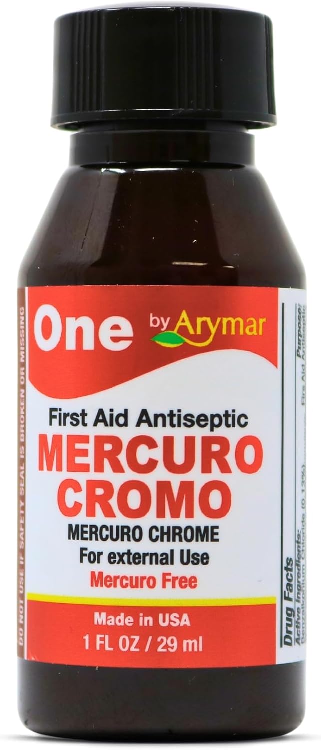 First Aid Chrome Mercuro + Violeta de genciana + YODO Blanco 3 en 1 ...