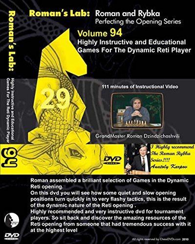Roman's Lab Chess DVD - Volume 94 - Highly Instructive and Educational ...