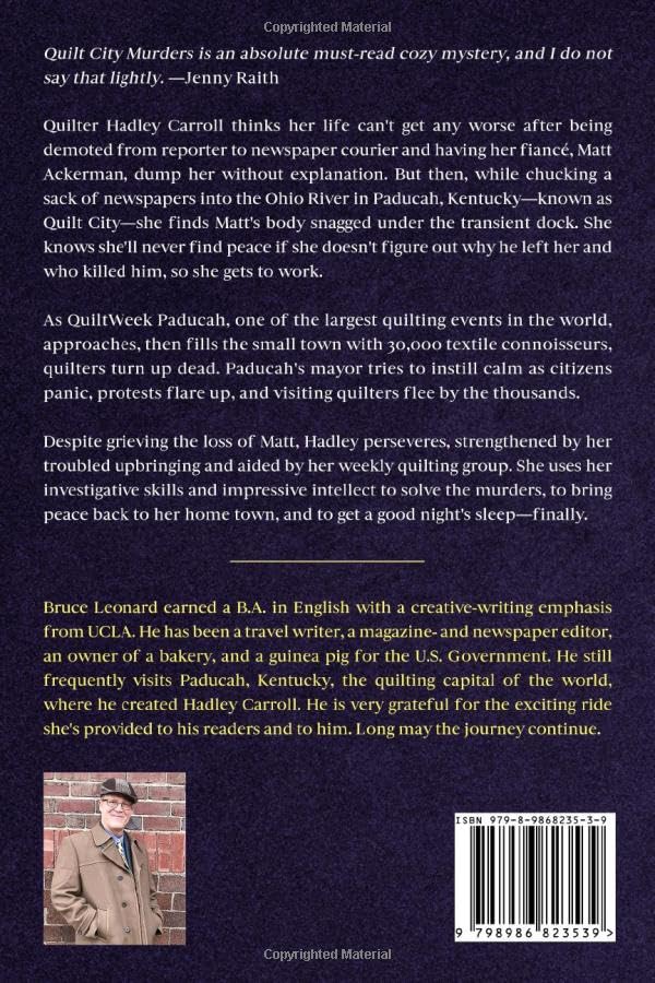 Snapklik.com : Quilt City Murders: A Hadley Carroll Mystery