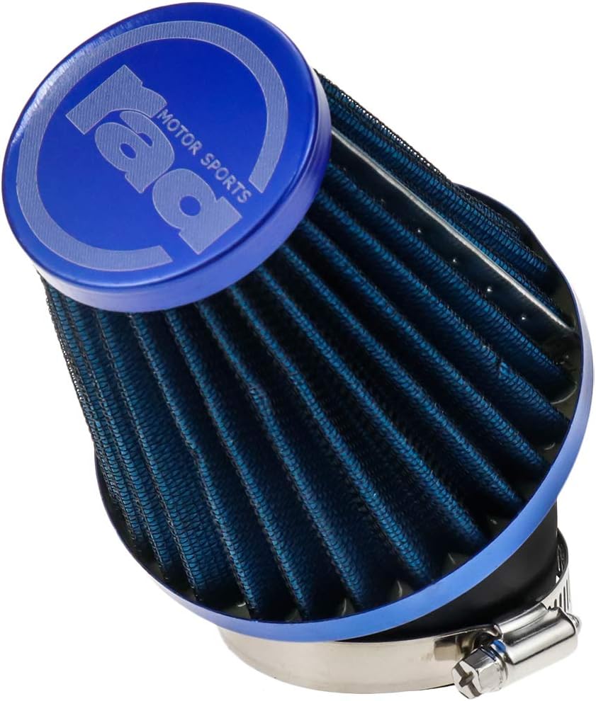 Amazon.com: Sydien Universal Motorcycle Air Filter Replaceable ...