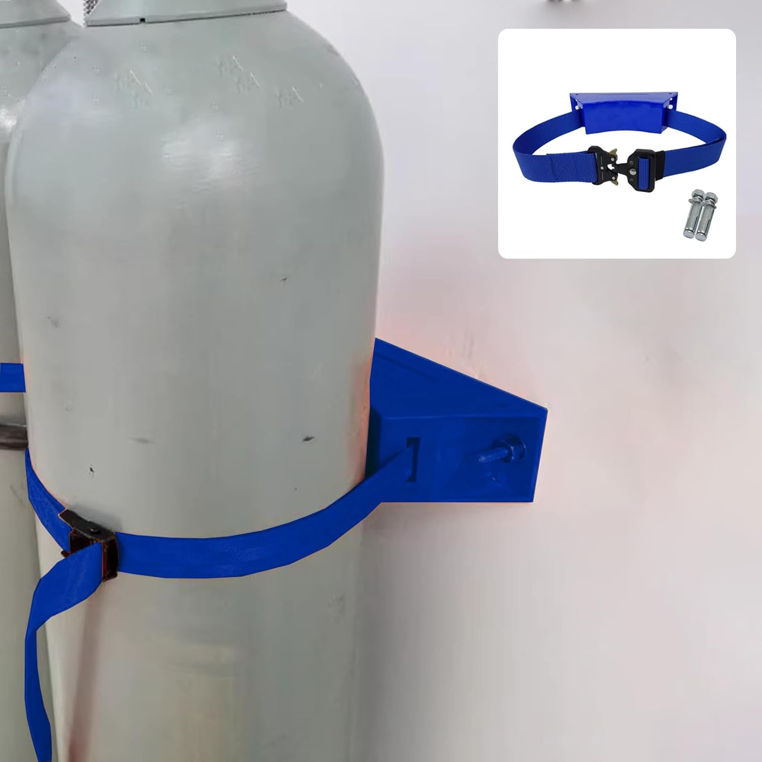 SXYKXYDL Oxygen Therapy Wall Mount Cylinder Cart Stand, Adjustable ...