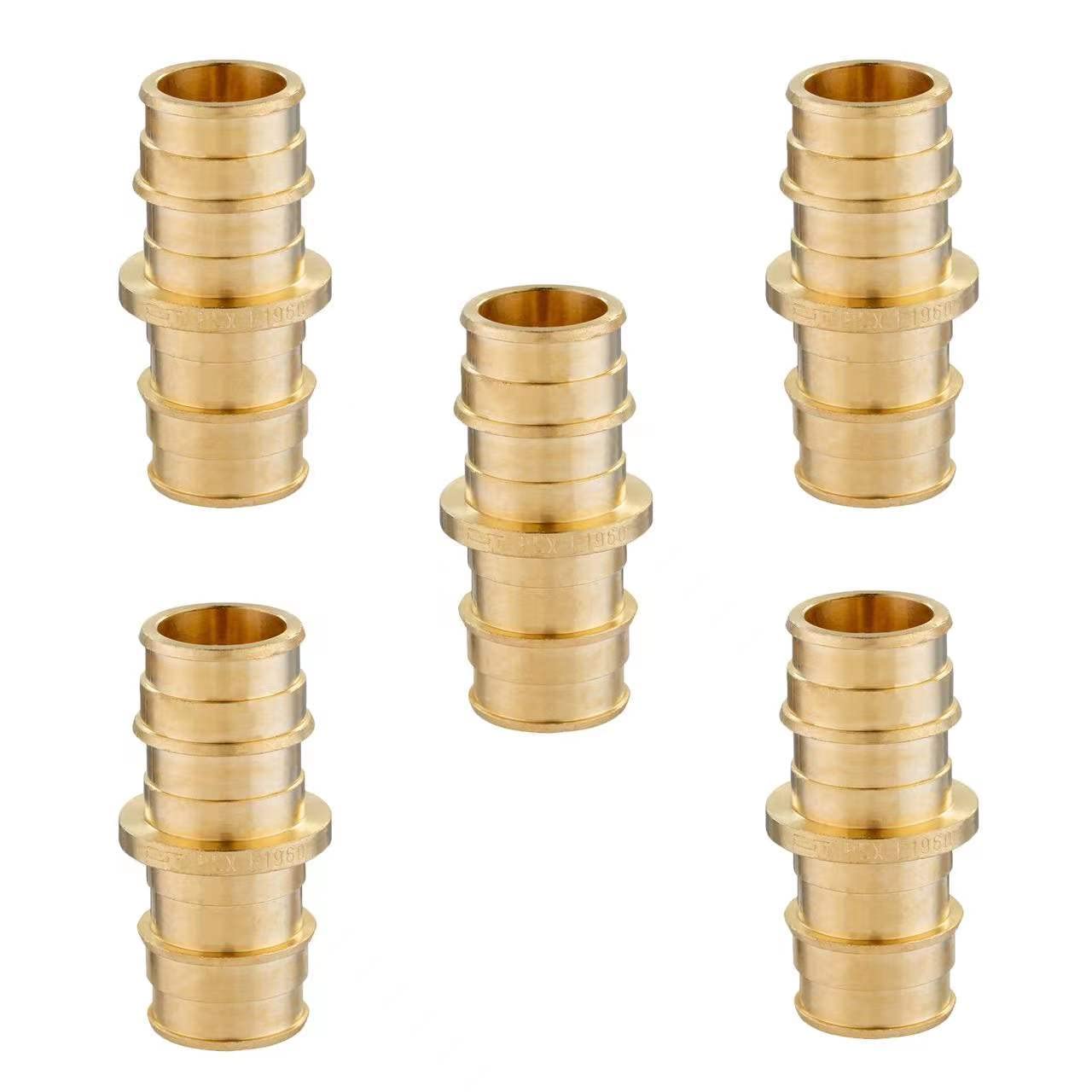Pipe Fittings Pack Of 55 Zazesaby 1/2" Pex Fittings: 40 Pieces Pex ...