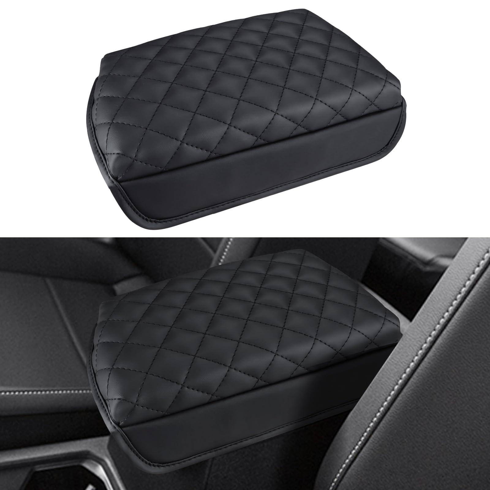 Amazon.com: INTGET Center Console Cover for VW Volkswagen Tiguan ...