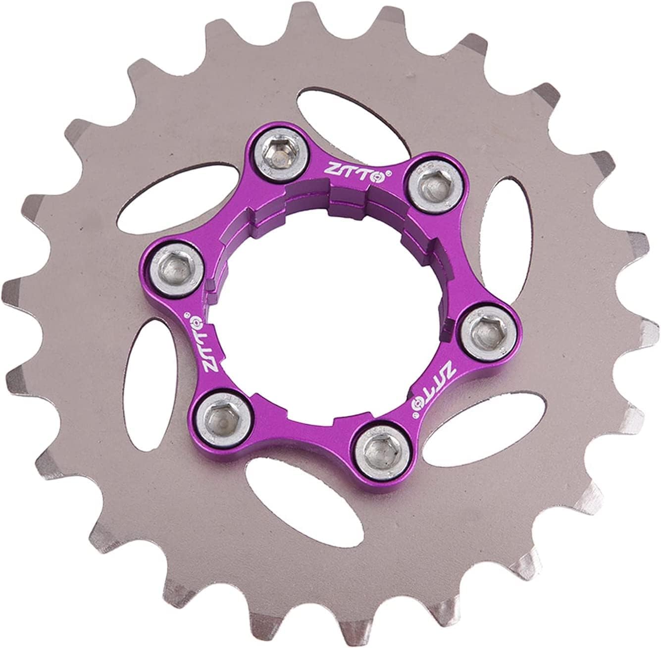 Amazon.co.jp: 自転車 バイク シングル スピード フィクシー カセット コグ 17T/18T/19T/20T/21T/22T/23T 固定ギア コンバージョン キット ...