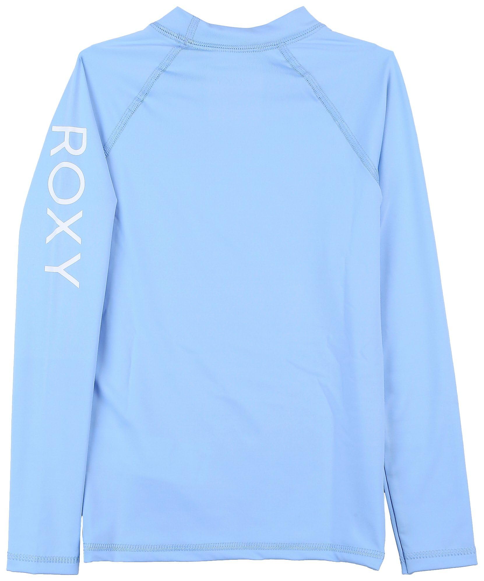 Snapklik.com : Roxy Girls Whole Hearted Long Sleeve Rashguard