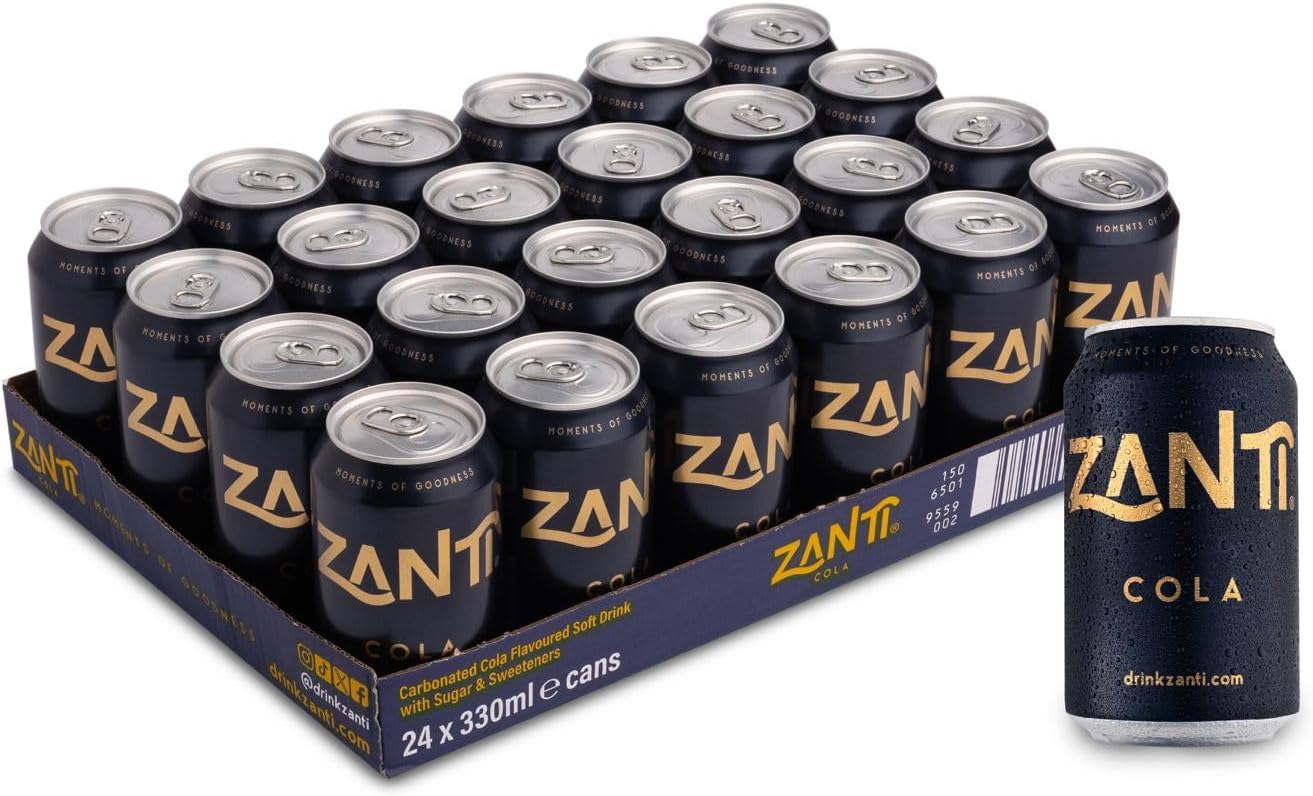 Zanti Fizzy Drink 24 x 330ml Cans : Amazon.co.uk: Grocery