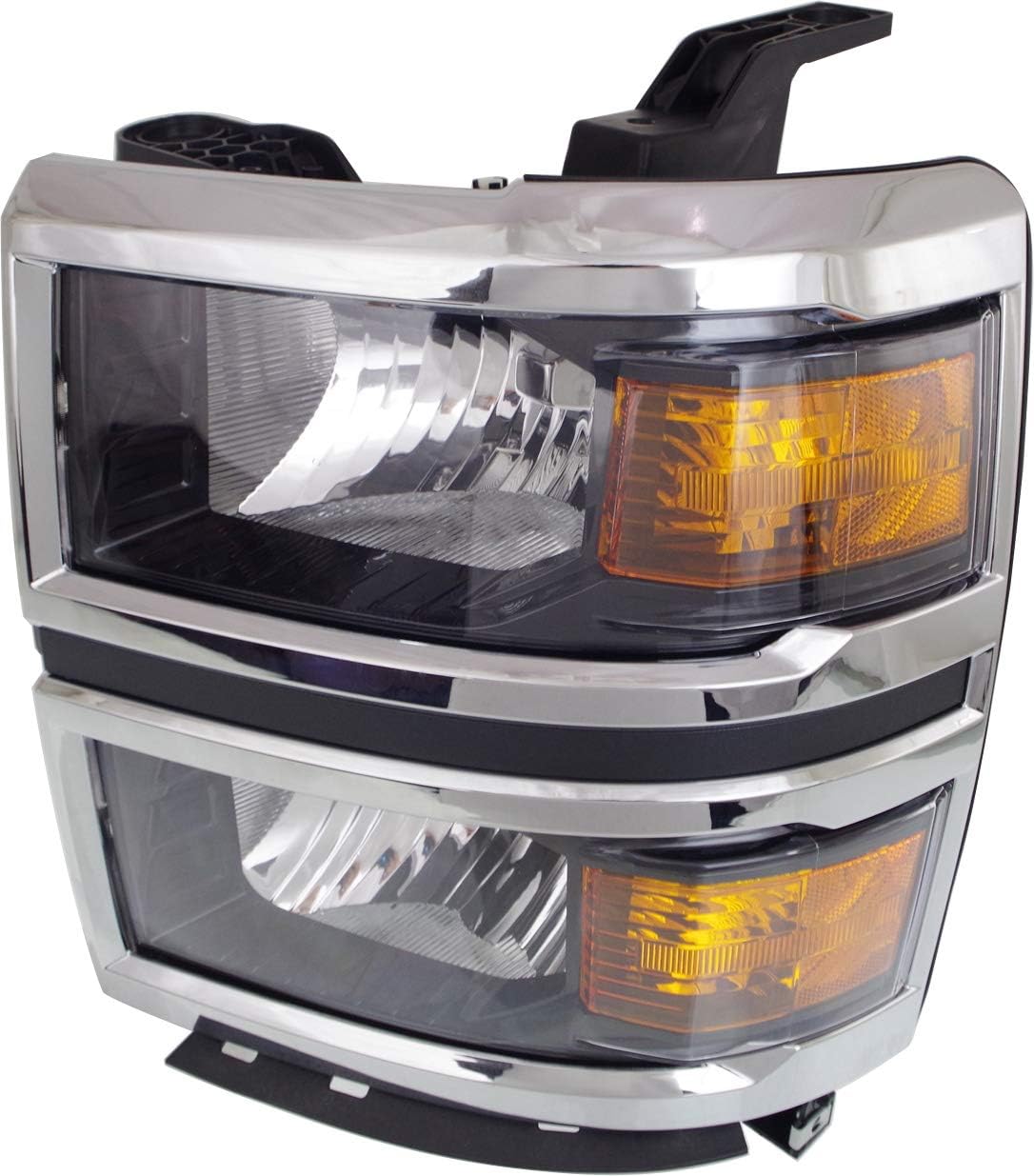 Amazon.com: Evan Fischer Driver Side Headlight for Chevrolet Silverado ...