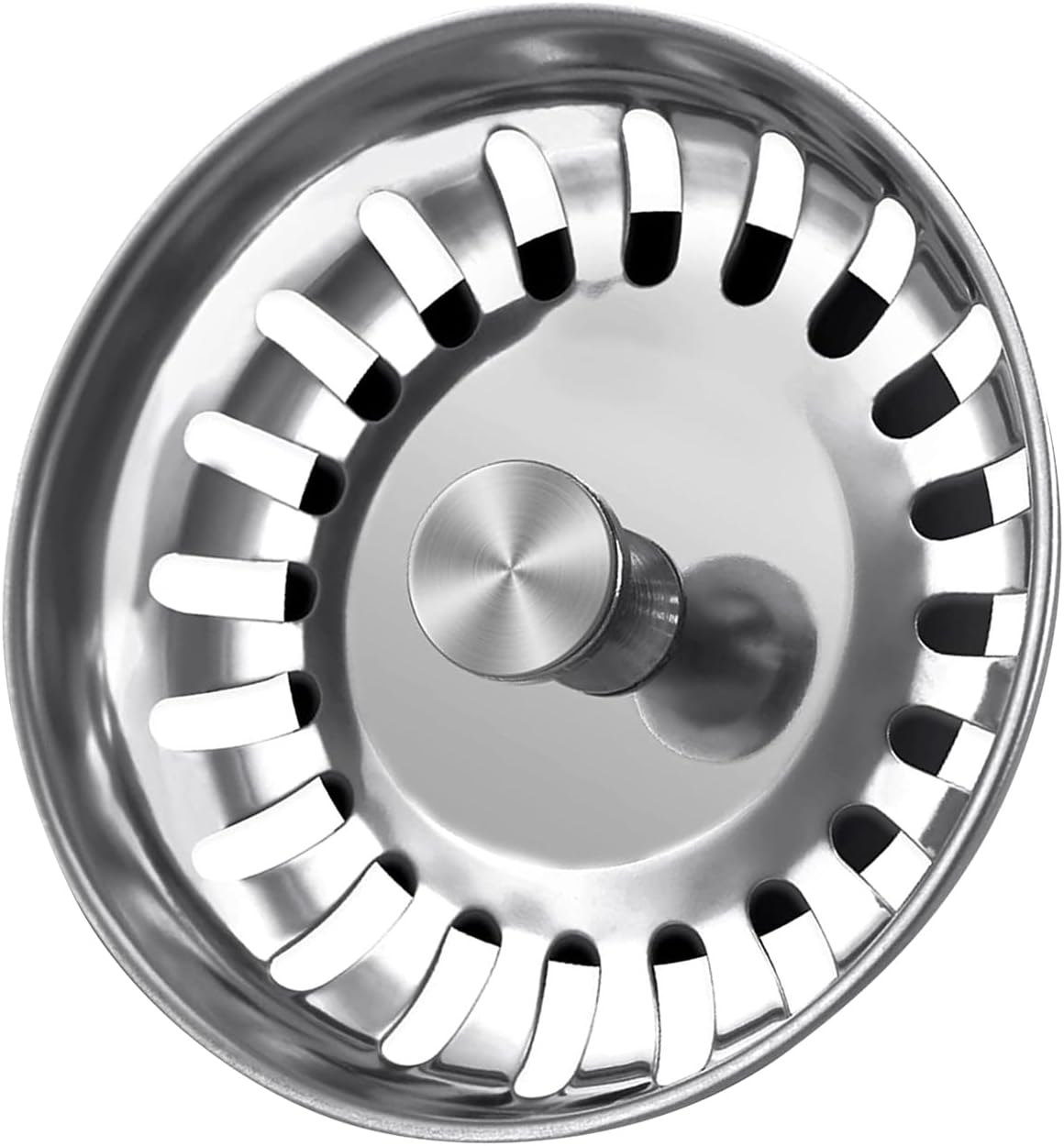 Kitchen Sink Plug Strainer, Stainless Steel Sink Plug Strainer Plug ...