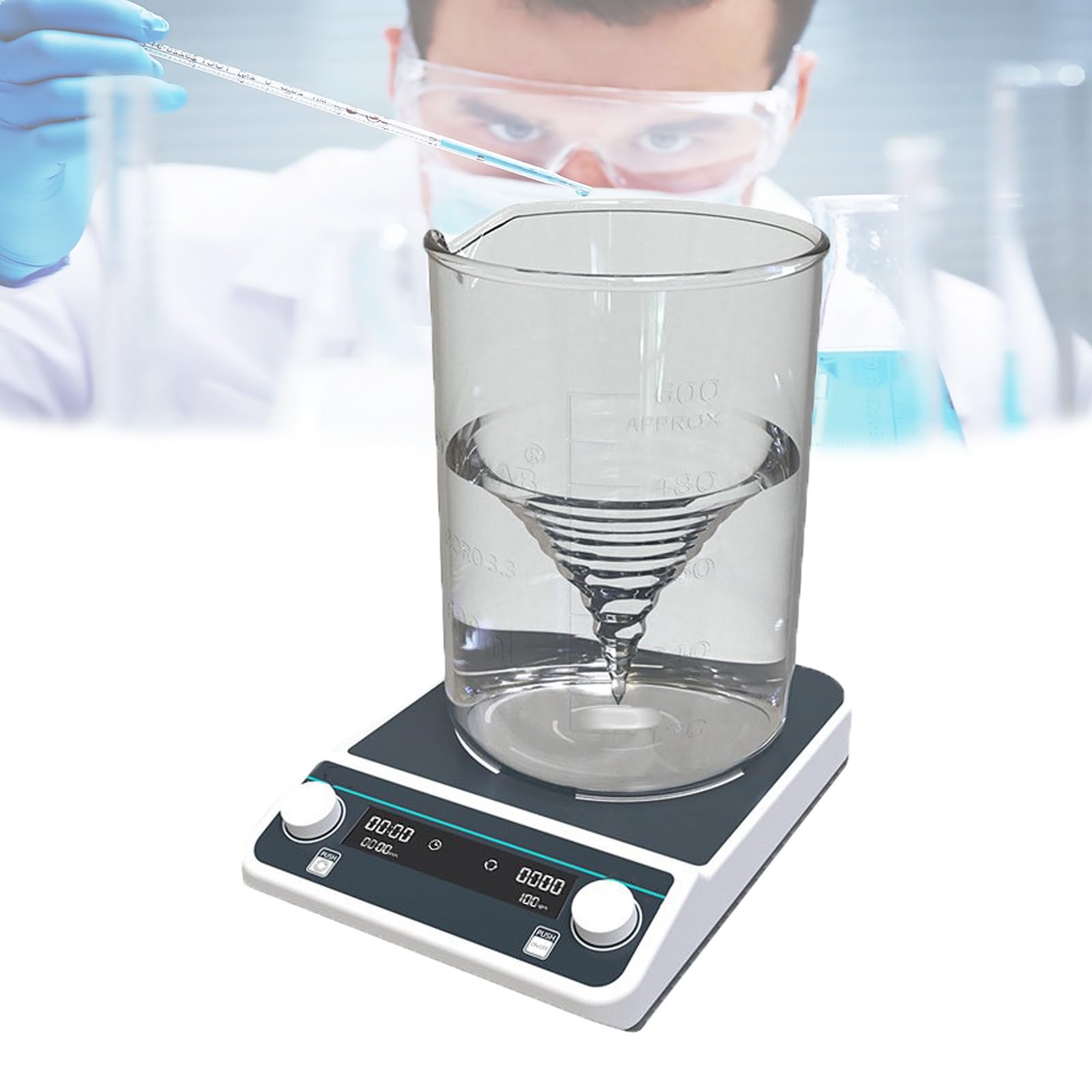 Amazon.com: Large Capacity Magnetic Stirrer,10/15/30/50l Lab Stirrer ...