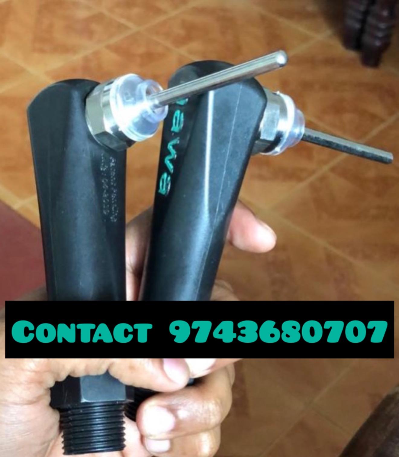 Hawa Plastic Wudu Water Saving Brushed Tap Faucet (Black) : Amazon.in ...