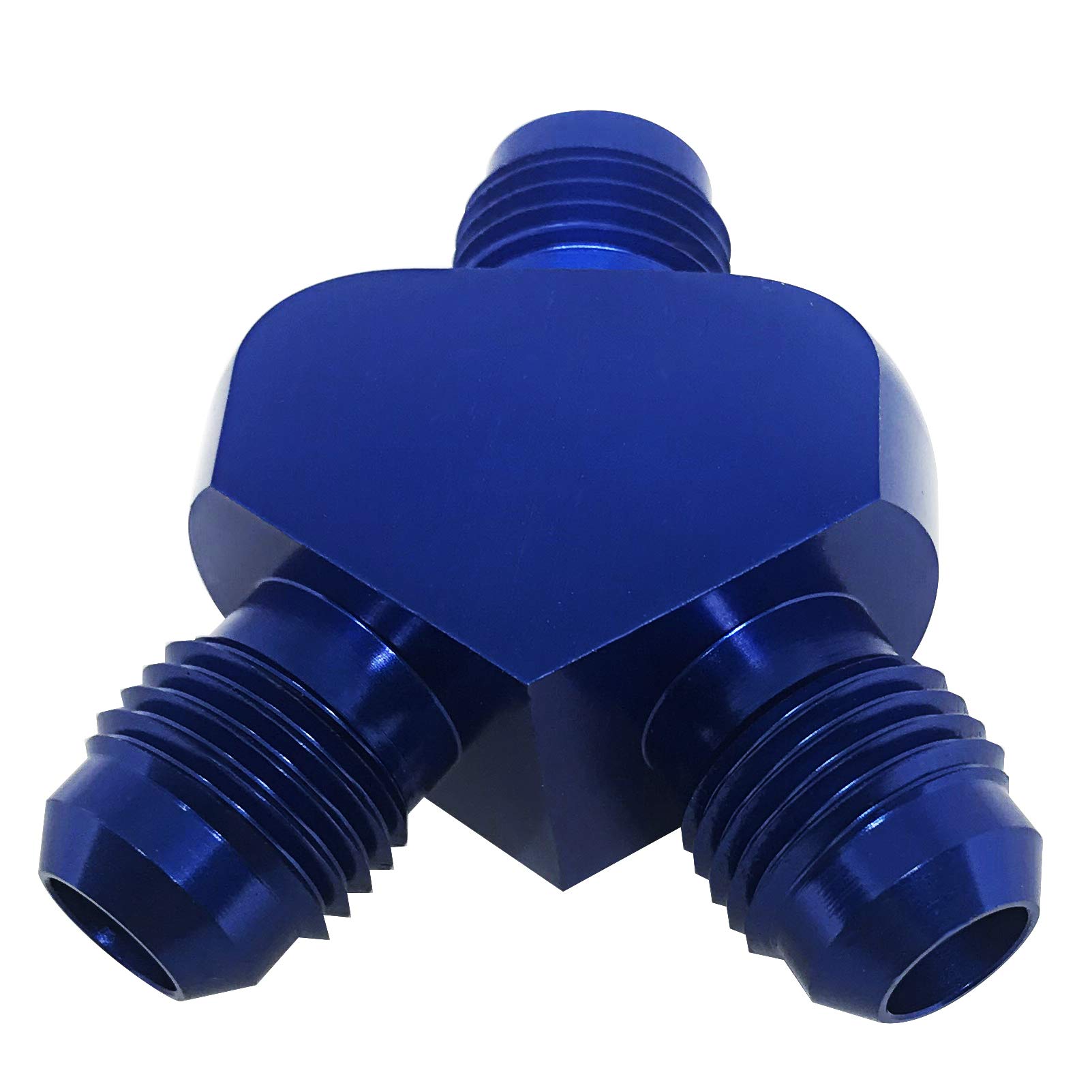 Snapklik.com : 6AN Y Adapters 6 AN To AN 6 To AN6 Male Flare Fuel Line ...