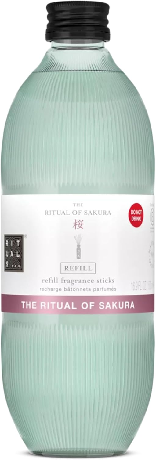RITUALS Reed Diffuser 1x Refill The Ritual of Sakura - Refills Twice – Fragrance Sticks with ...
