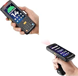Amazon.com : MUNBYN Android 14 Barcode Scanner, 4GB+64GB PDA Handheld ...