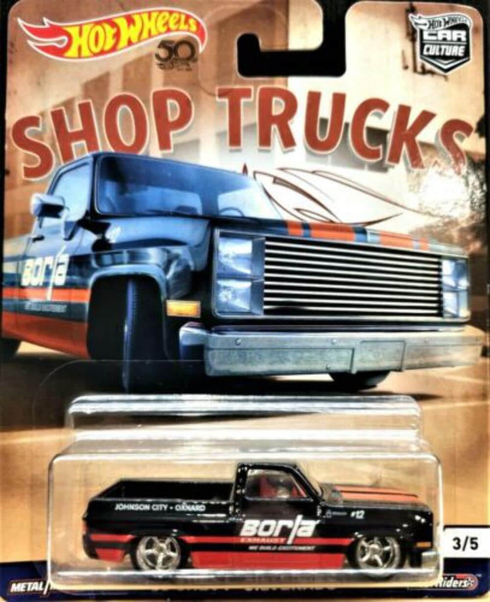 Hot Wheels 1983 Chevy Silverado - Premium Collectible Diecast
