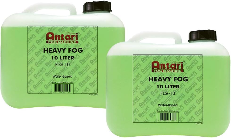 Amazon.com: Antari FLG-10 Long Lasting Fog Fluid Liquid, 10 Liter (2 ...