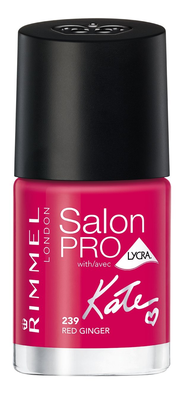 Rimmel London Kate Salon Pro Nail Polish, Red Ginger : Amazon.co.uk