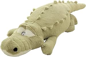 Amazon.co.jp: Oversized Plush Alligator Body Pillow Alligator Fluffy ...