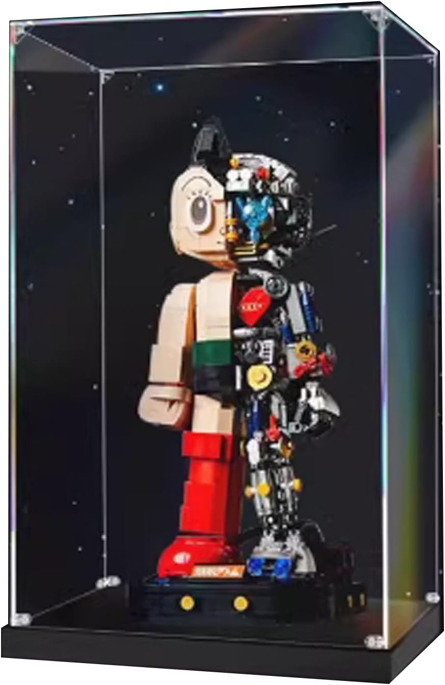 Amazon.com: FEIRUBO Transparent Acrylic Display Case for Lego 86203 Building Blocks Iron Wall ...