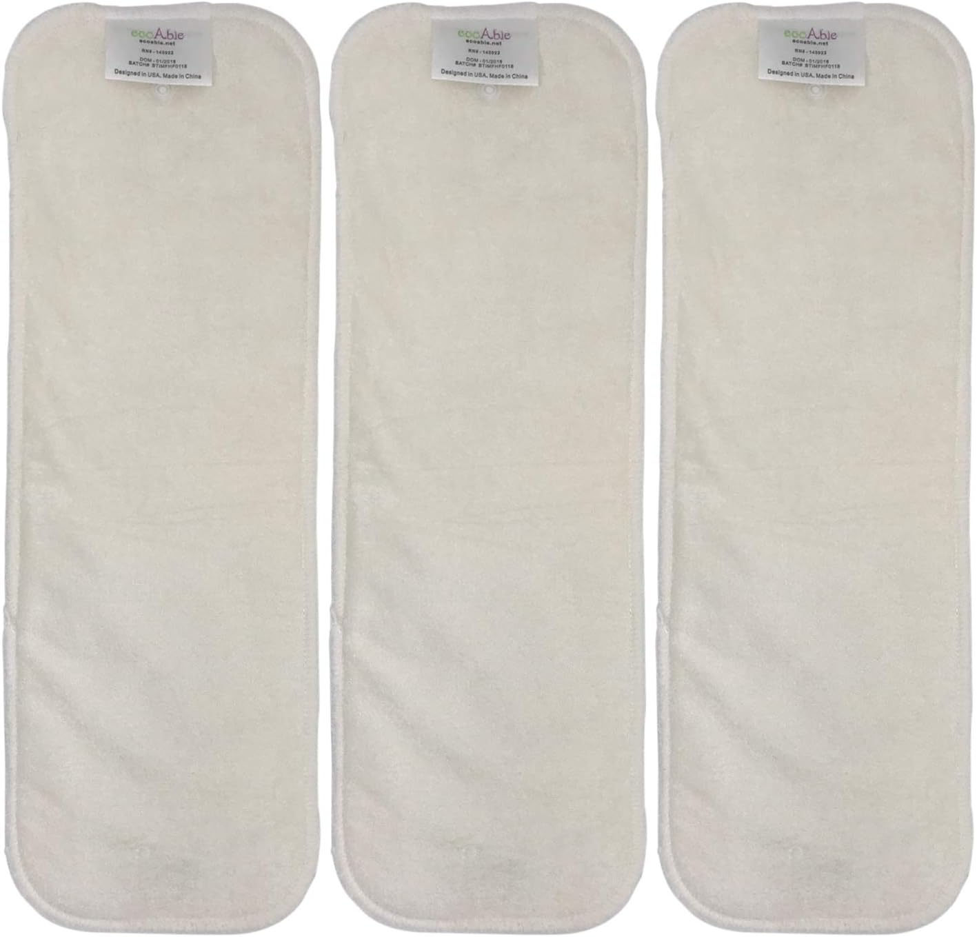 Amazon.com: Diaper Booster Pads – Snap-in Rayon Inserts for Cloth ...