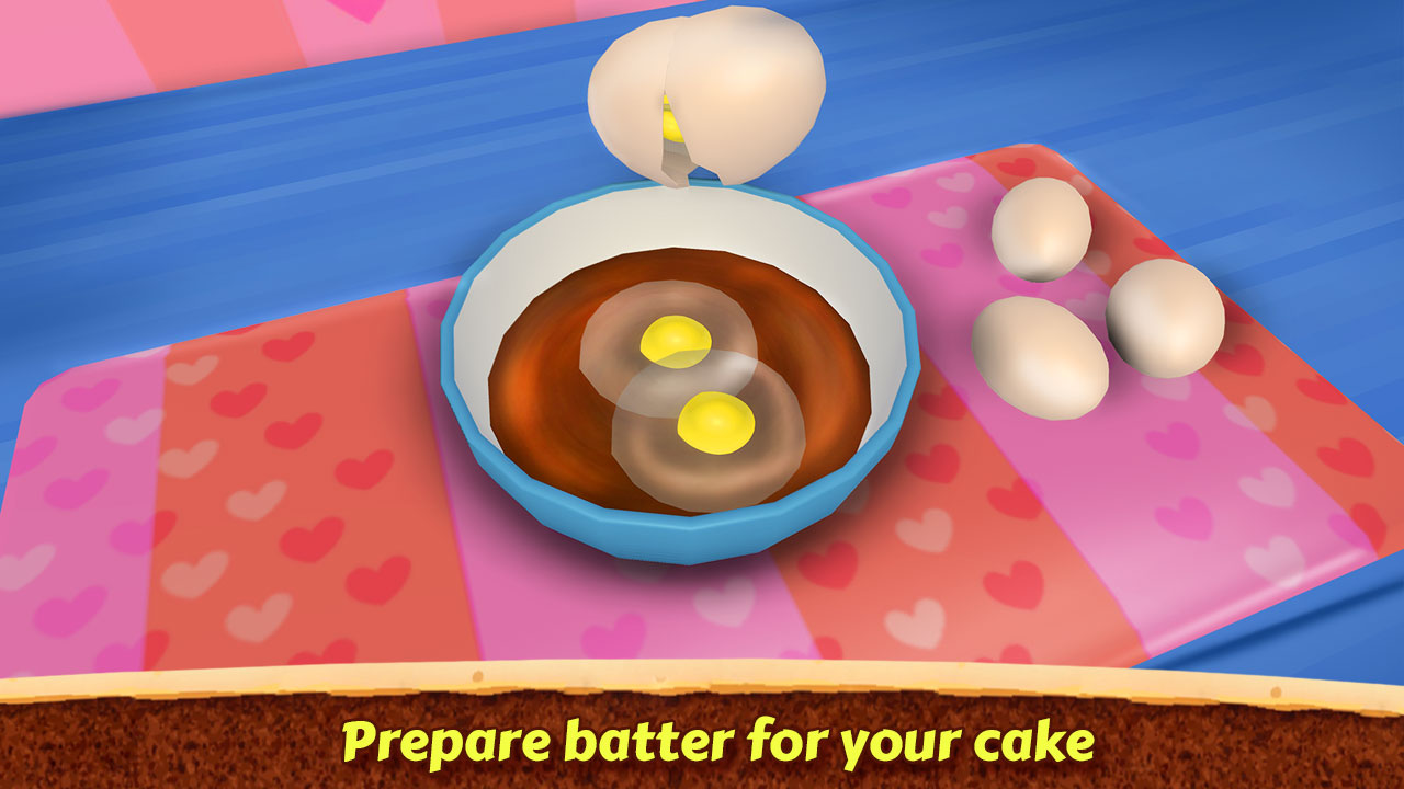 Valentine Love Cake Maker 3D - Real Cook Game - App on Amazon Appstore