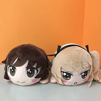 Amazon.co.jp: Tag Girls und Panzer Mega Jumbo Nesoberi Plush Airi ...