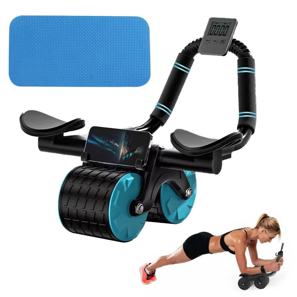 Rodillo de Ejercicio Abdominal Rueda Automatica - Rueda Abdominal de ...