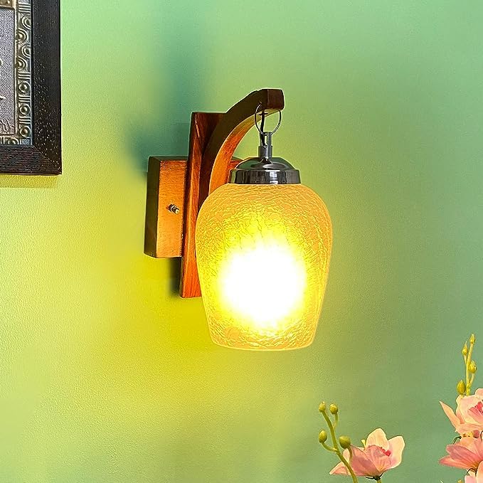 Mahganya Wall Light Antique Home Decor Wall Lamp, Mandir Balcony ...