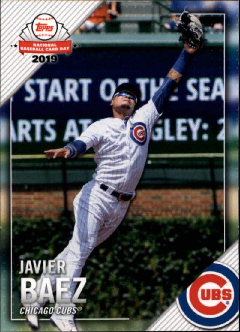 Amazon.com: 2019 Topps National Baseball Card Day #6 Javier Baez ...