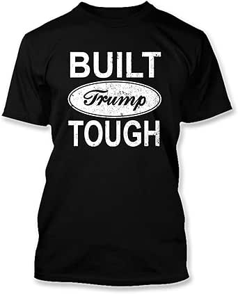 Amazon.com: New Mens Built Trump Tough Tuff Truck Logo Vintage Regular ...
